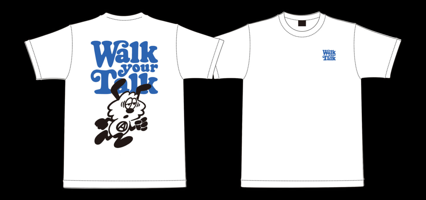 Verdy × EYESCREAM COLLABORATION T-SHIRT Walk your talk T-Shirtについて | EYESCREAM