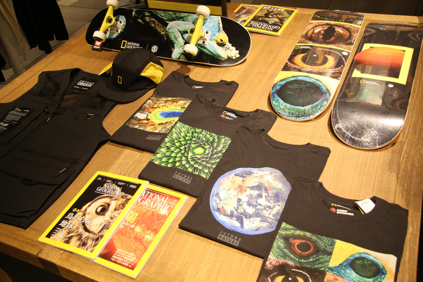 Element & National Geographicのポップアップストアが代官山T-SITEにて開催 | EYESCREAM