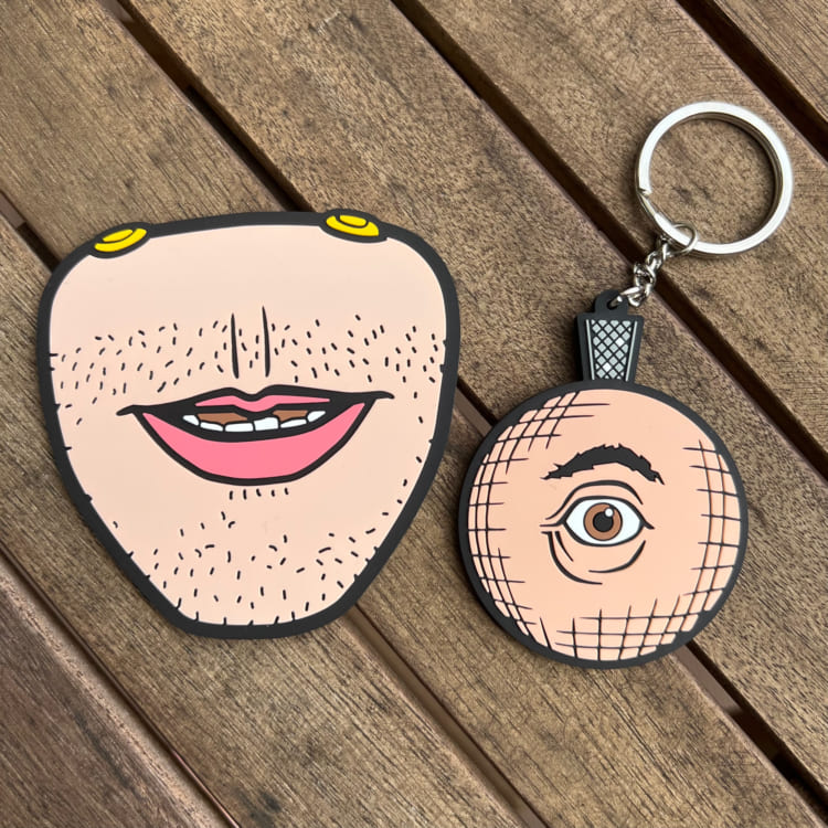 dooooが「人肉アイテム展」を開催&グッズ販売。オープニングパーティーにはDJ YAS、in-dら | EYESCREAM