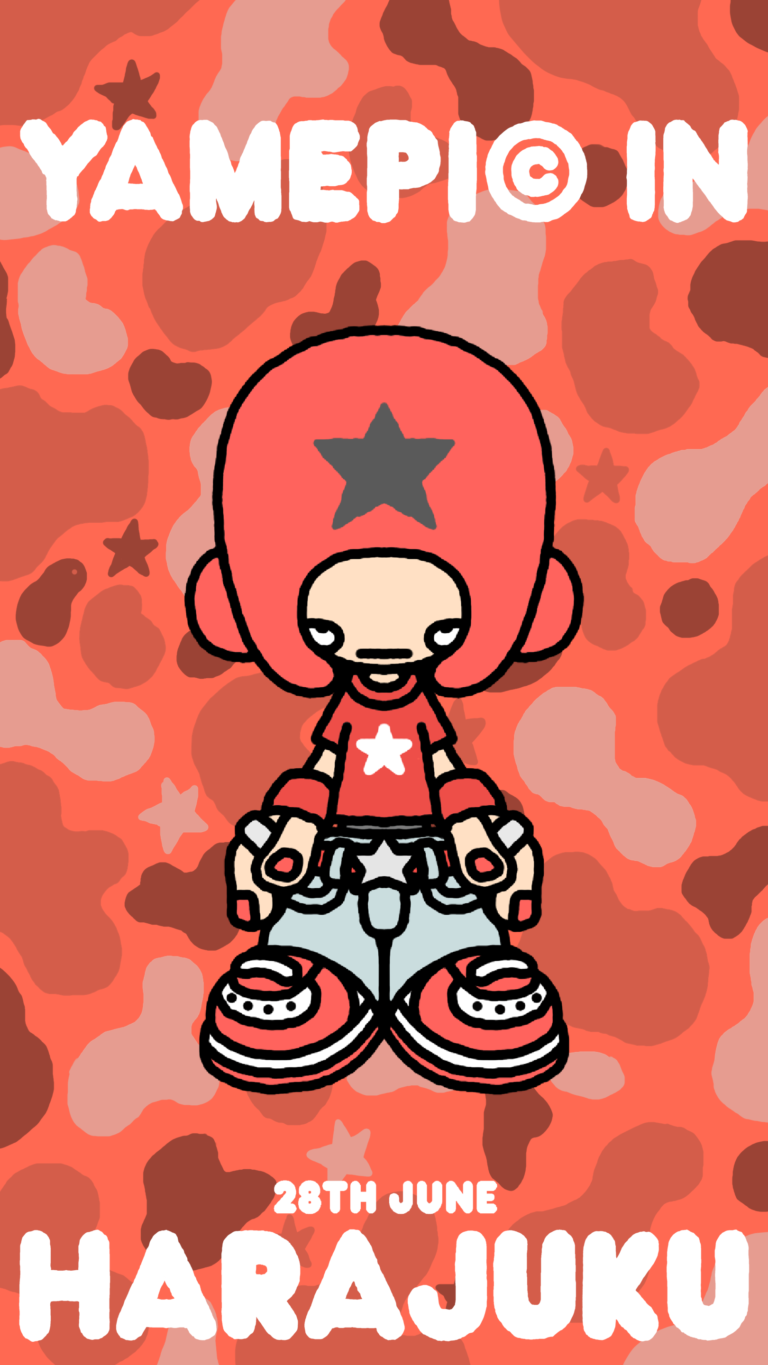 YAMEPI©の描くBOYSが原宿4ヶ所をジャック! "YAMEPI© IN HARAJUKU"開催 | EYESCREAM